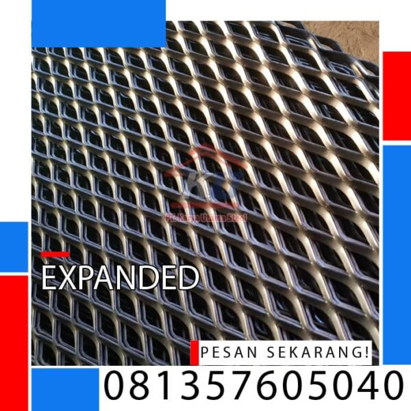 Jual Expanded Metal 3mm Surabaya - Karya Utama Steel